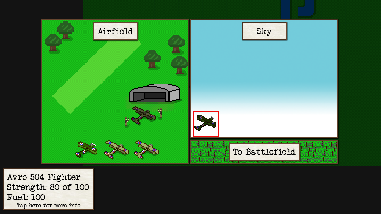 Pixel Soldiers: The Great War Aircraft Update – Jolly Pixel